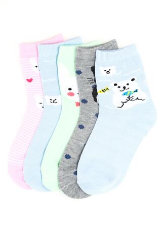 10-pack Mix Kolorów- Skarpetki Bawtie - Born2be