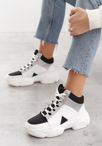 Białe Sneakersy Thenceforth - Born2be