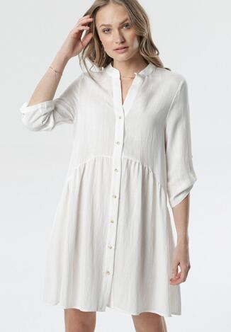 Biała Sukienka Mephite - Born2be