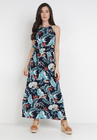 Granatowa Sukienka Lycux - Born2be