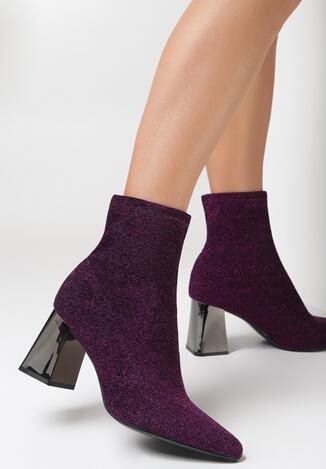 Botine Mov - Born2be