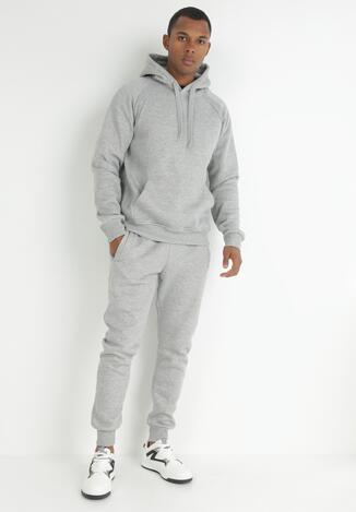 Szary Komplet Dresowy 2-częściowy Johan - Born2be