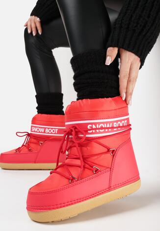 Piros hótaposó csizma - Born2be