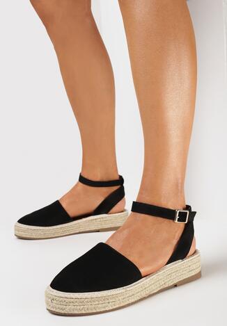 Espadrile Negre - Born2be