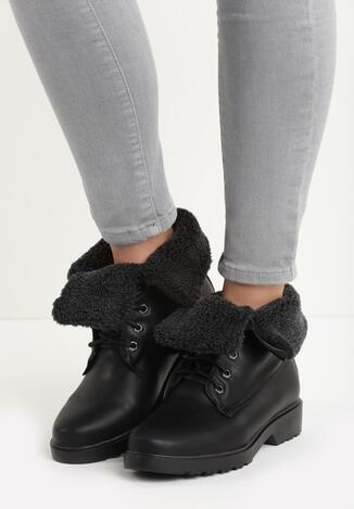 Czarne Traperki Supa Troopa - Born2be