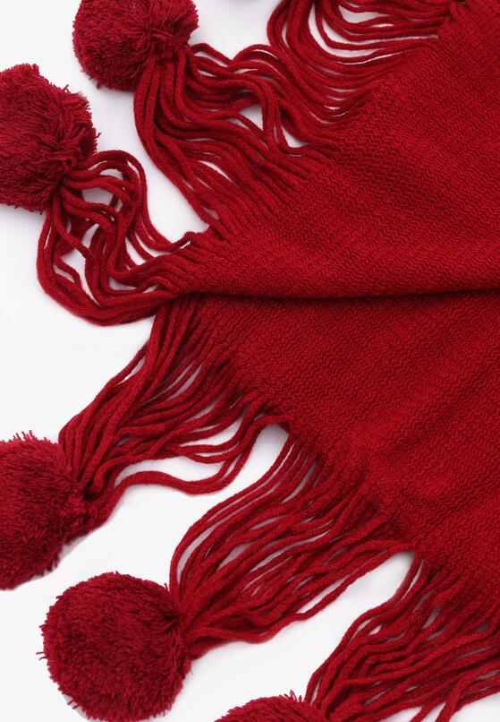 Bordowy Szalik River Of Silence - Born2be