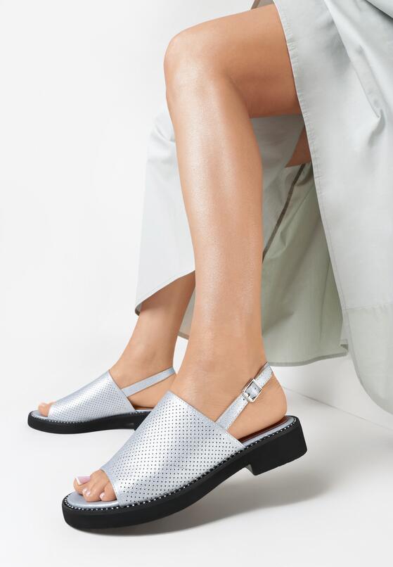 Jasnoniebieskie Sandały Aglacia - Born2be