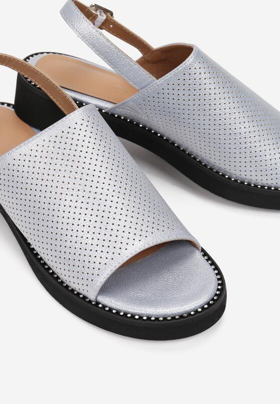 Jasnoniebieskie Sandały Aglacia - Born2be