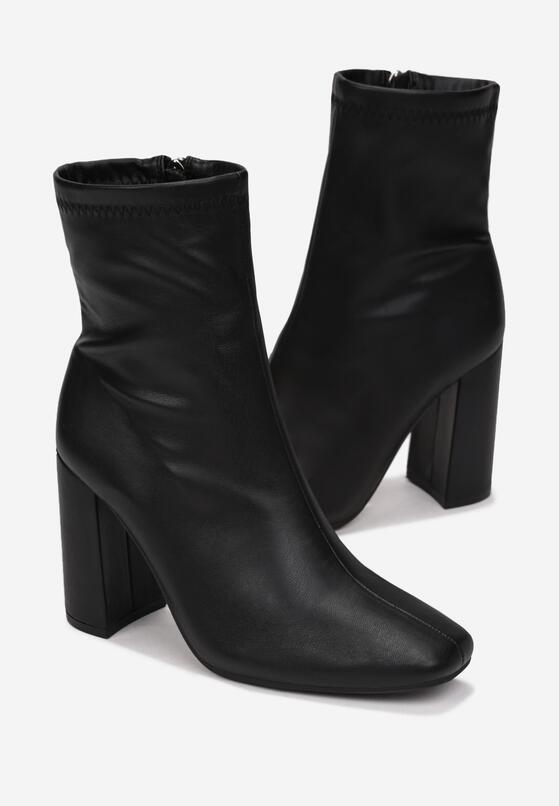 Czarne Botki Uphan - Born2be