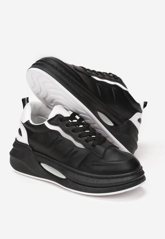 Czarne Sneakersy Polyse - Born2be