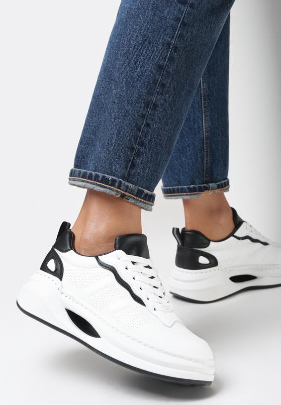 Białe Sneakersy Polyse - Born2be