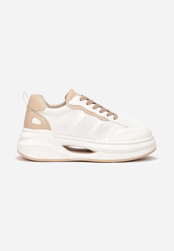 Beżowe Sneakersy Polyse - Born2be