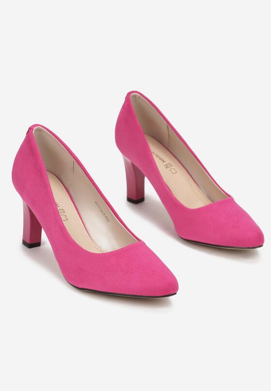 Rózowe Czółenka Elenaril - Born2be