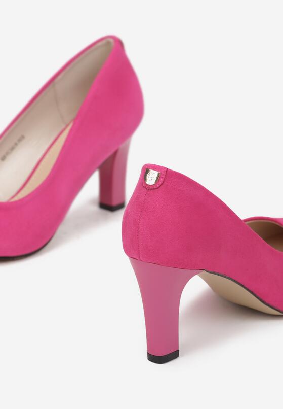 Rózowe Czółenka Elenaril - Born2be