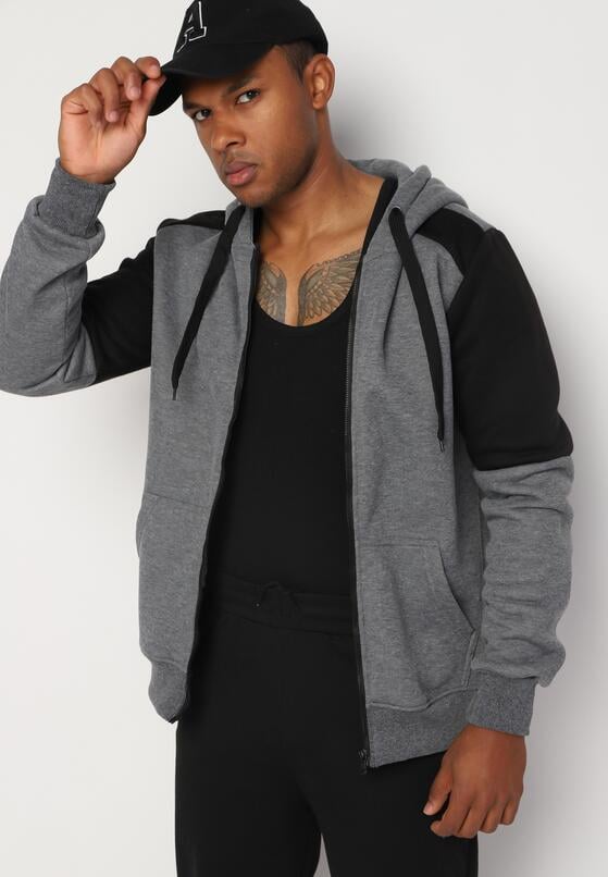 Hanorac Gri închis - Born2be