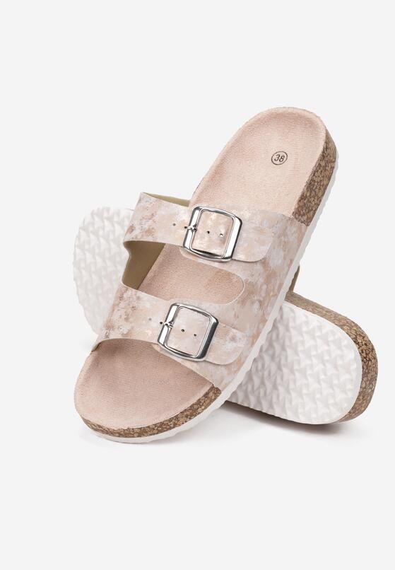 Różowe Klapki Antanie - Born2be