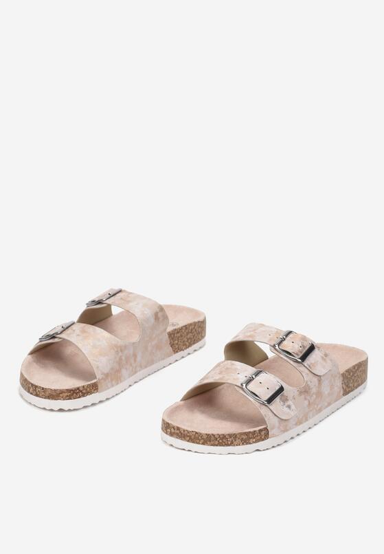 Różowe Klapki Antanie - Born2be