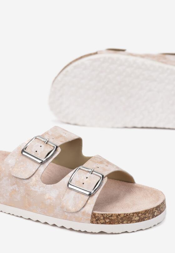 Różowe Klapki Antanie - Born2be