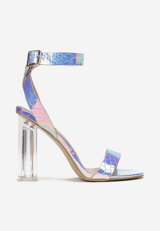 Srebrne Sandały Nemice - Born2be