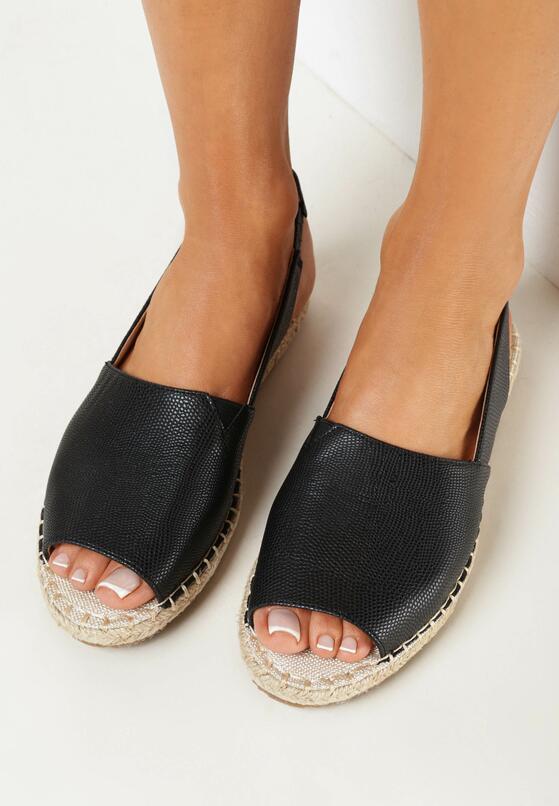 Czarne Sandały Sherey - Born2be