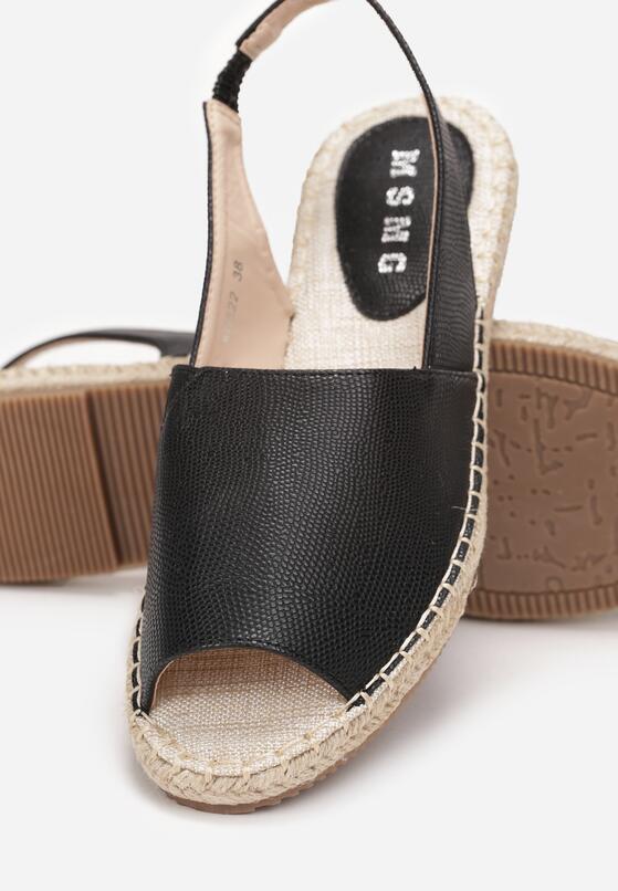 Czarne Sandały Sherey - Born2be