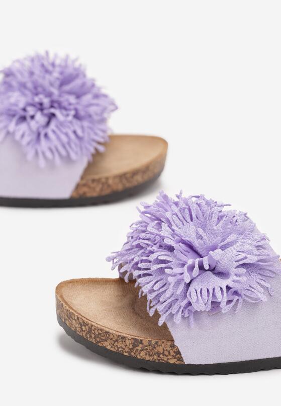 Jasnofioletowe Klapki Yaritzy - Born2be