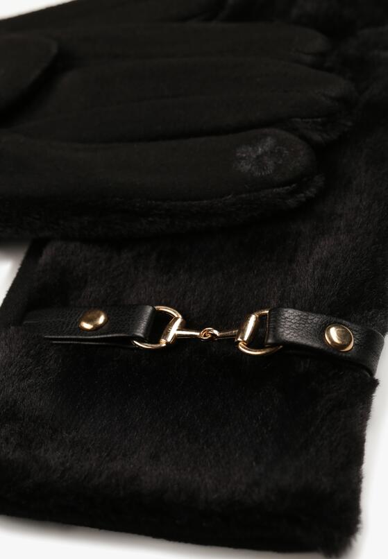 Czarne Rękawiczki Ariselle - Born2be