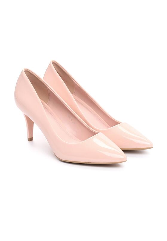 Pantofi cu toc Roz - Born2be