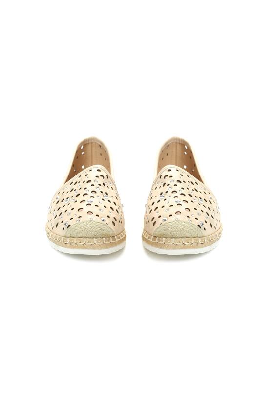 Złote Espadryle Shine Point - Born2be