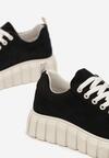 Czarne Sneakersy Cilosa - Born2be